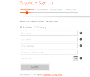 How to create Payoneer account step by step - E Helper Team – Practical ...
