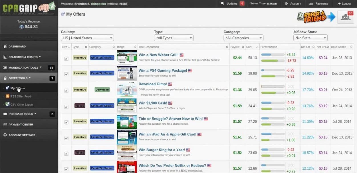 Cpagrip How To Make Account And Get Profit From It