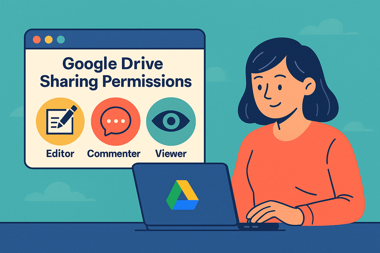 Google Drive Sharing Permissions: Editor, Commenter & Viewer