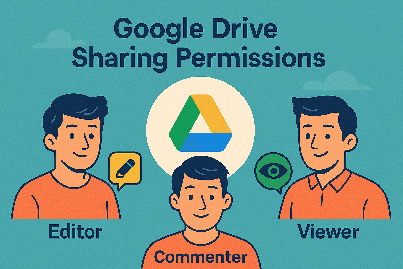 Google Drive Sharing Permissions: Editor, Commenter & Viewer