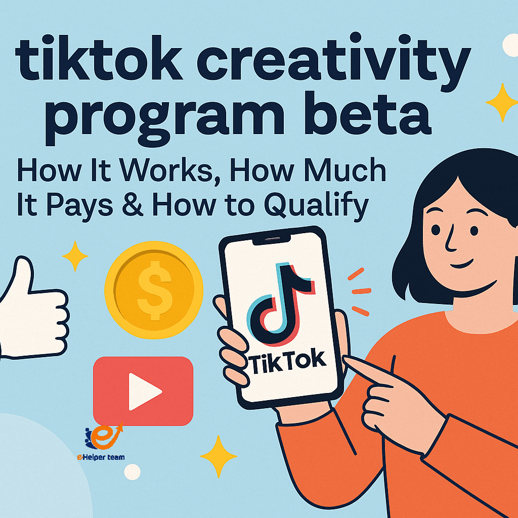 tiktok creativity program beta - E Helper Team – Practical Guides to ...